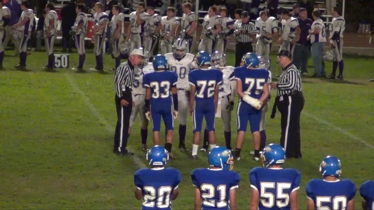 Fort Bragg Timberwolves Varsity Football plays Cloverdale Eagles ...